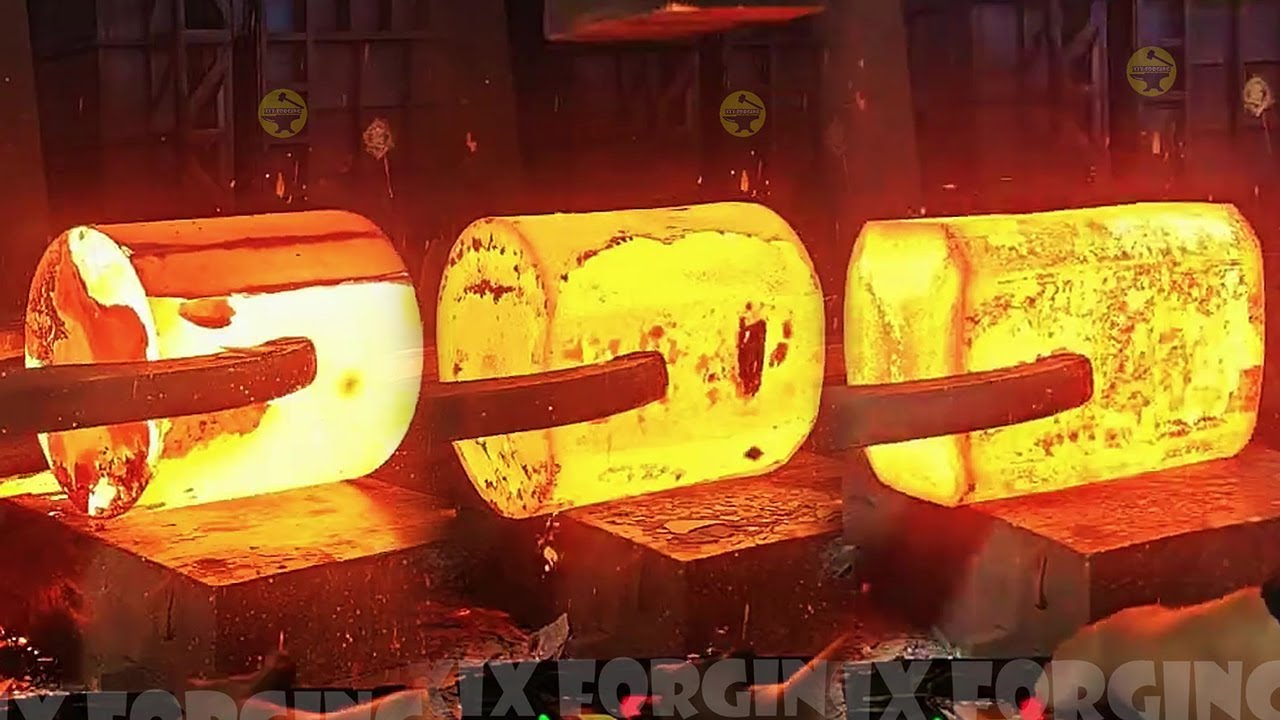 How To Professionally Forge Steel Billets EP846 - YouTube
