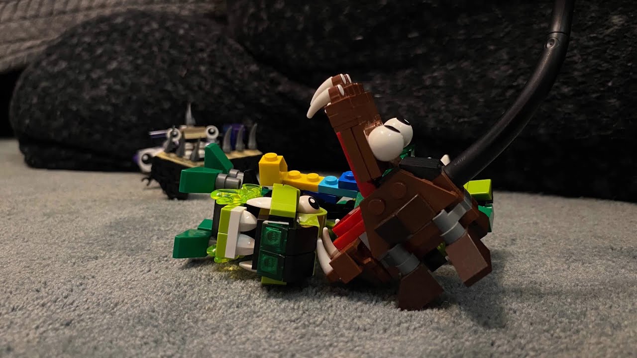 I recreated an alphabet Lore scene with Lego Mixels - YouTube