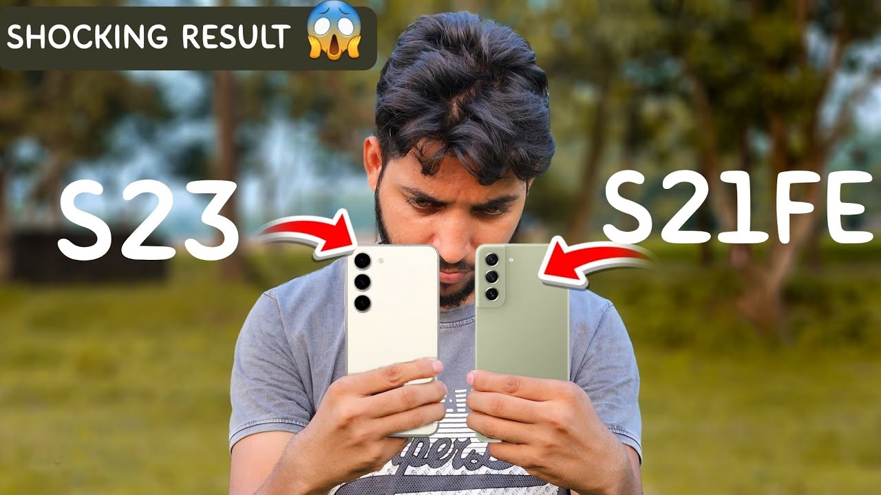 Galaxy S23 vs Galaxy s21fe Camera test | S21fe vs S23 - YouTube