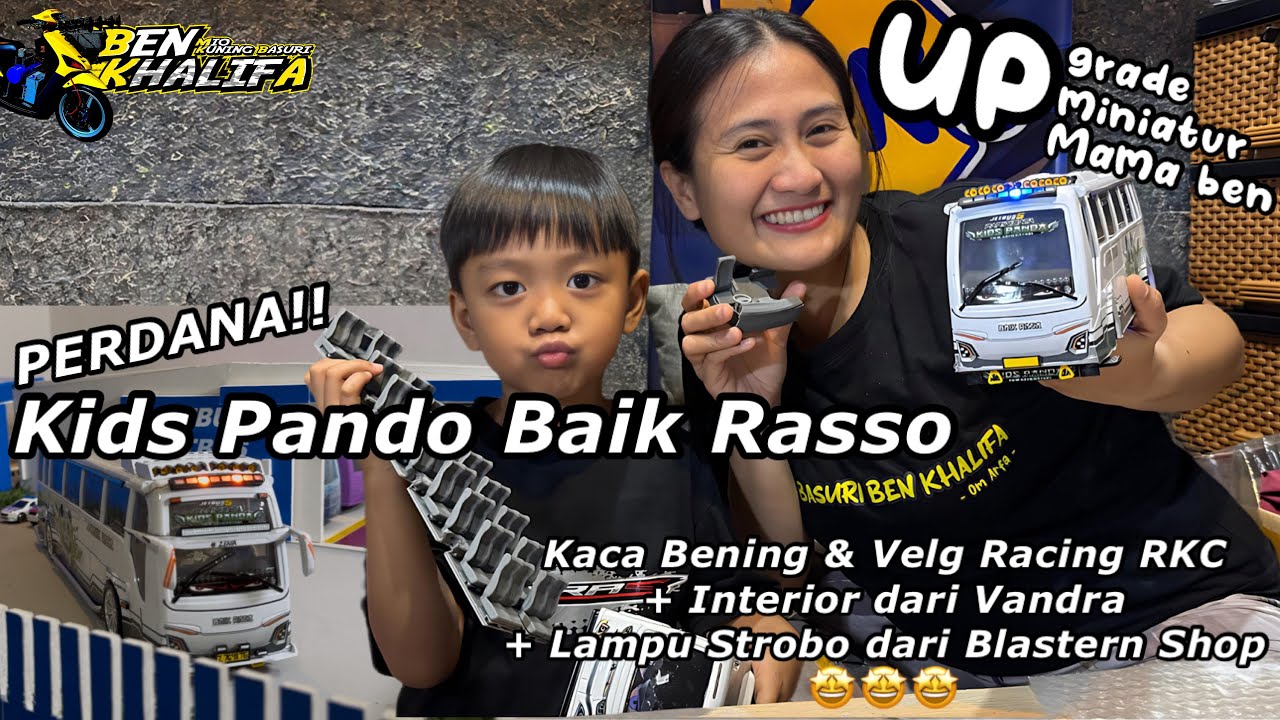 JOIN TREND MINIATUR BUS RKC PAKE INTERIOR & ROTATOR ANDROID‼ - YouTube