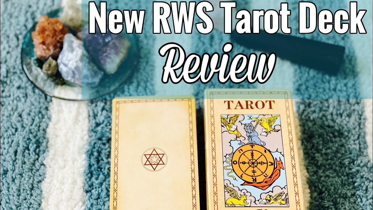 New RWS Tarot Deck Review - YouTube