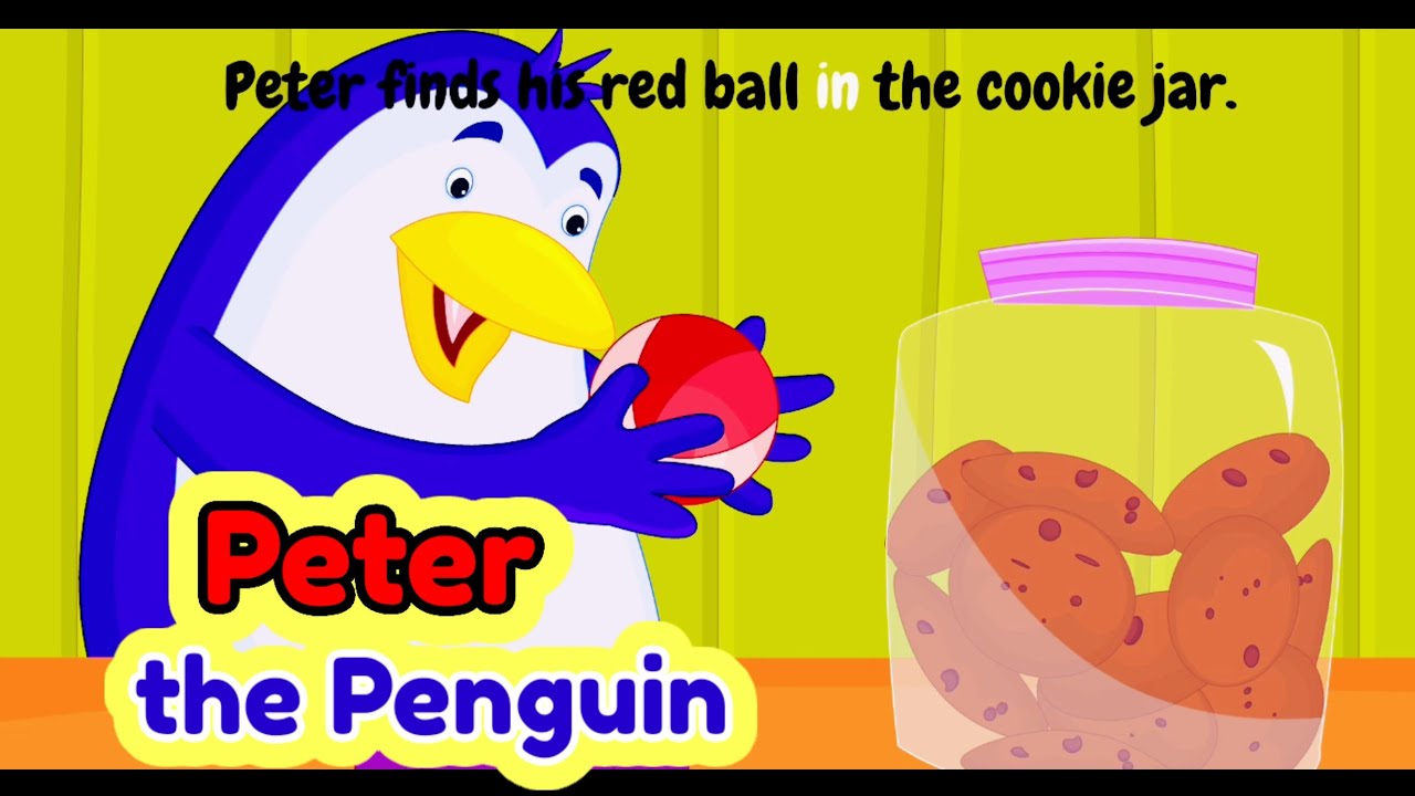 Peter The Penguin| Learn English with animated video | Kid's Learning ...