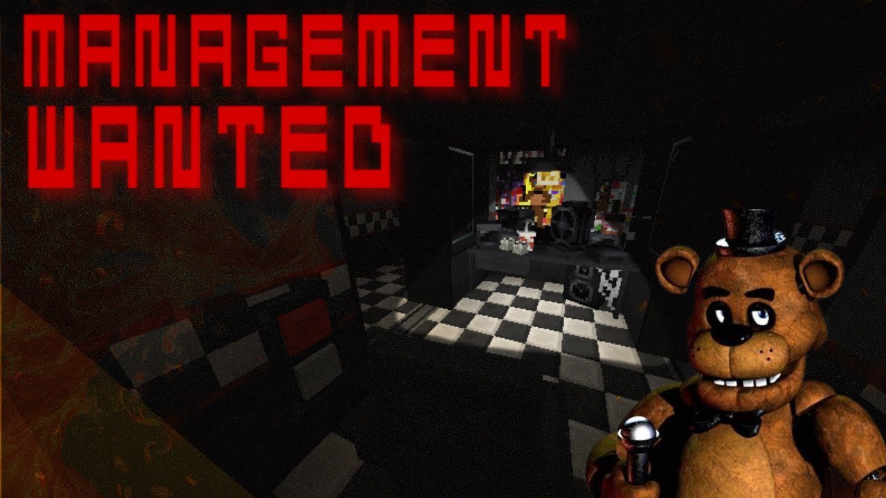 BEST MOD EVER!!! - Minecraft - FNAF: Management Wanted - - YouTube