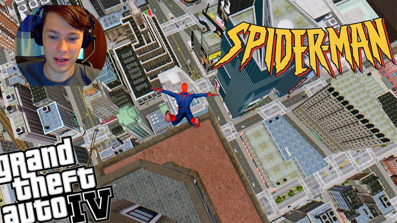 GTA 4 Amazing Spiderman Mod - Spiderman With REAL Powers - YouTube