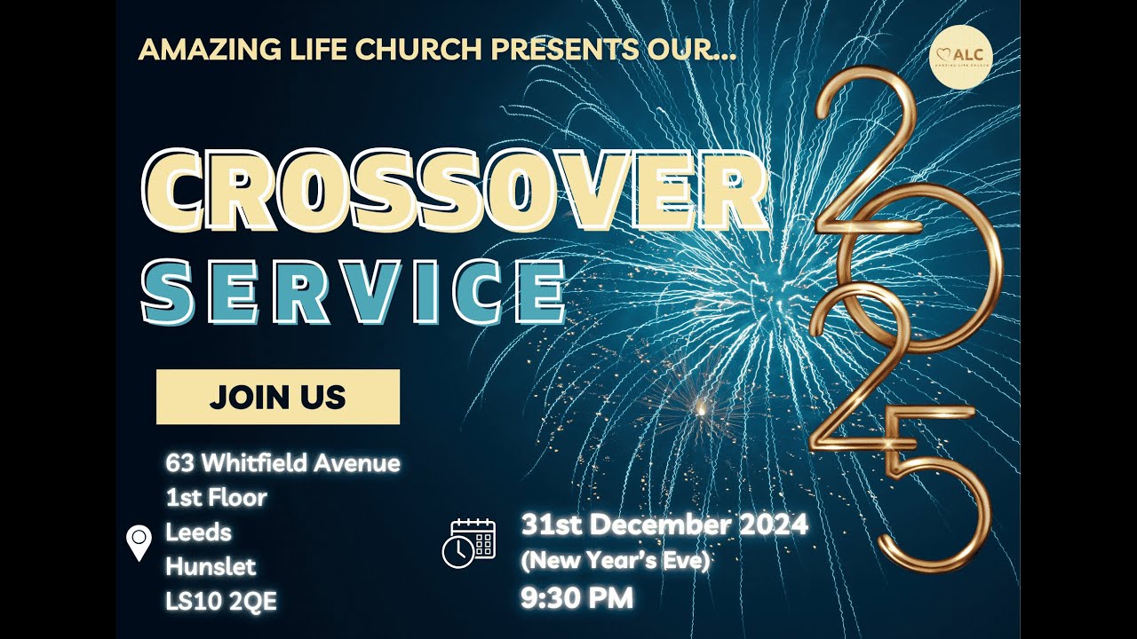 CROSSOVER SERVICE 2024 - Our Year of God's Extraordinary Blueprint for ...