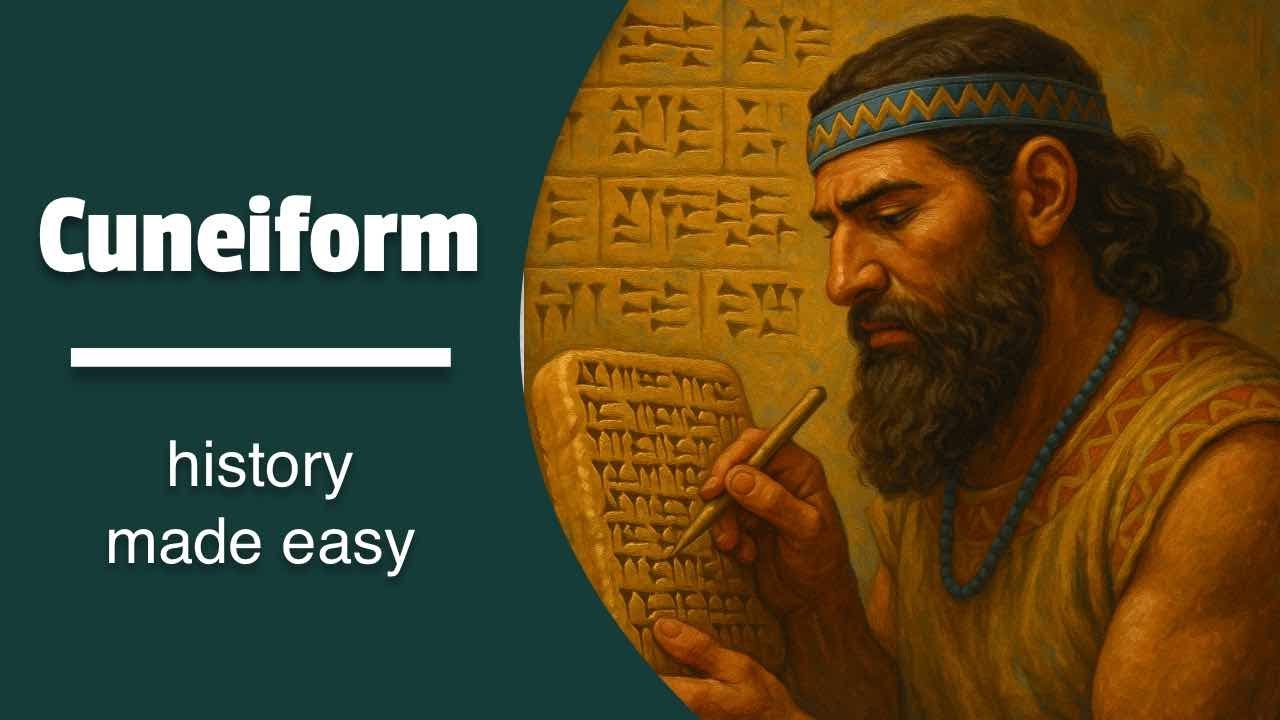 What is Cuneiform? Sumerians & Mesopotamia | History Made Easy - YouTube