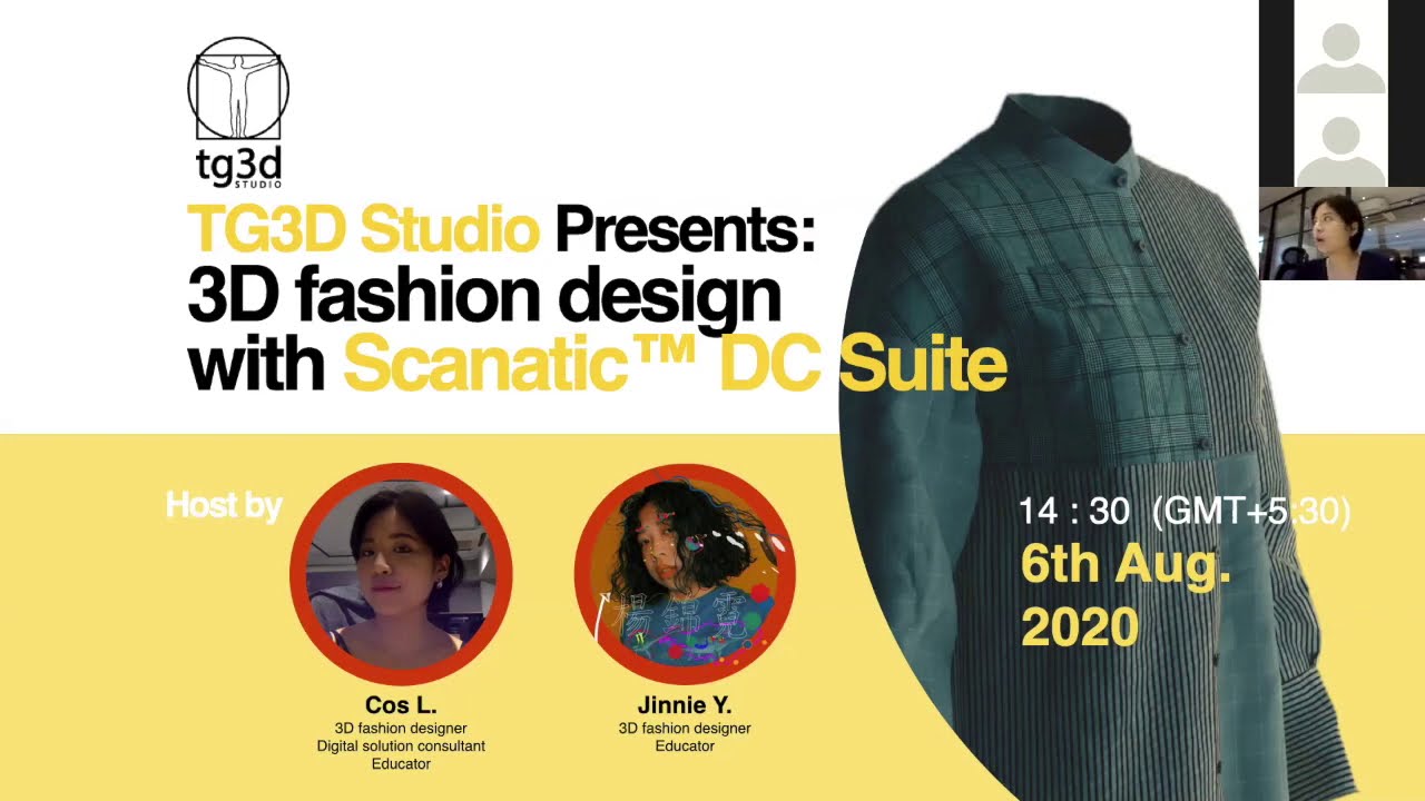 3D Fashion Design with Scanatic™ DC Suite | TG3D Studio - YouTube