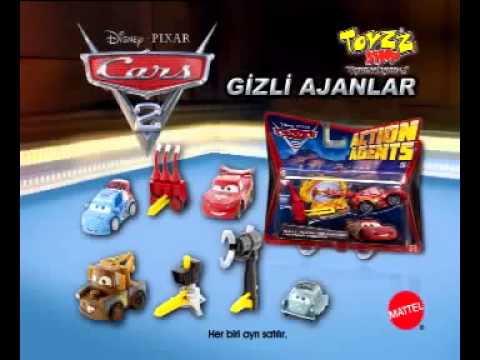 Cars Arabalar 2 Gizli Ajanlar Toyzz Shop Mağazalarında