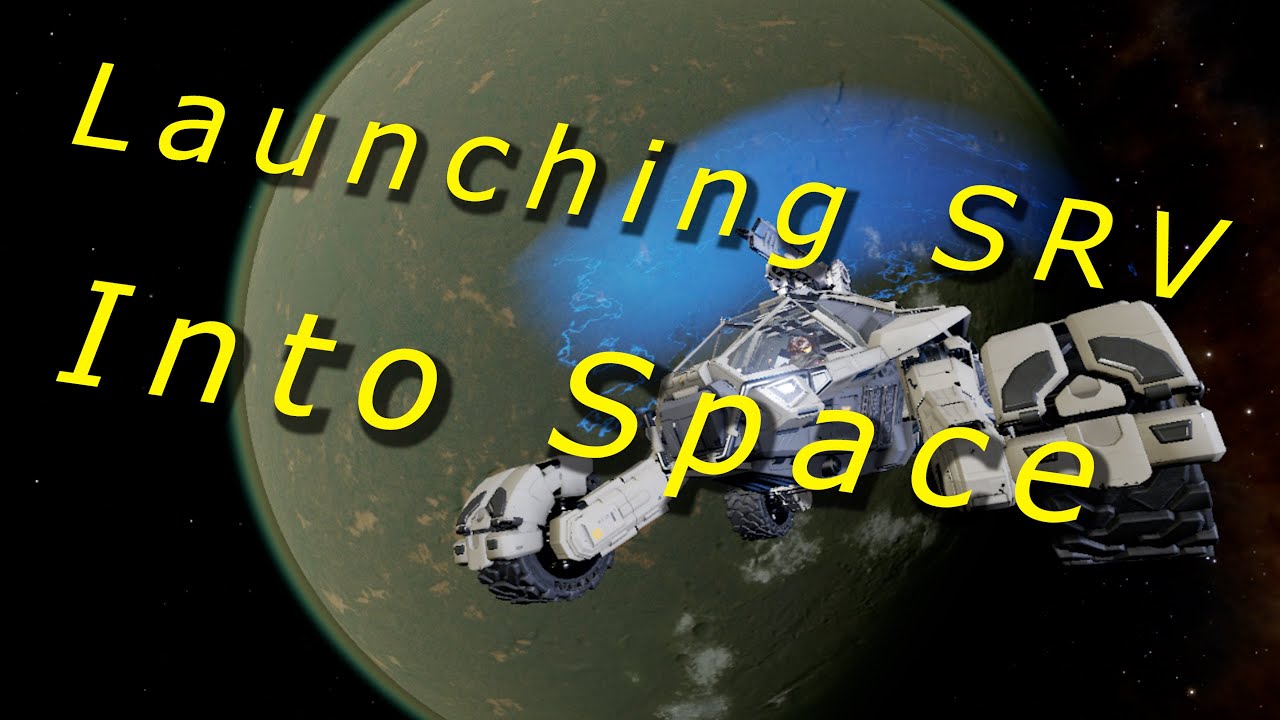 Launching SRV into Rings | Elite Dangerous! - YouTube
