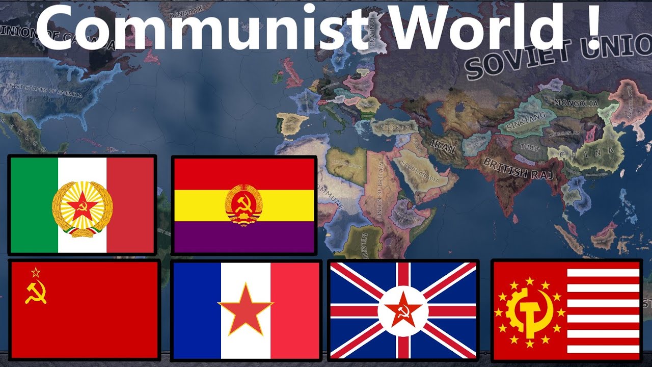 What If Everyone Become Communist? Hoi4 TImelapse - YouTube