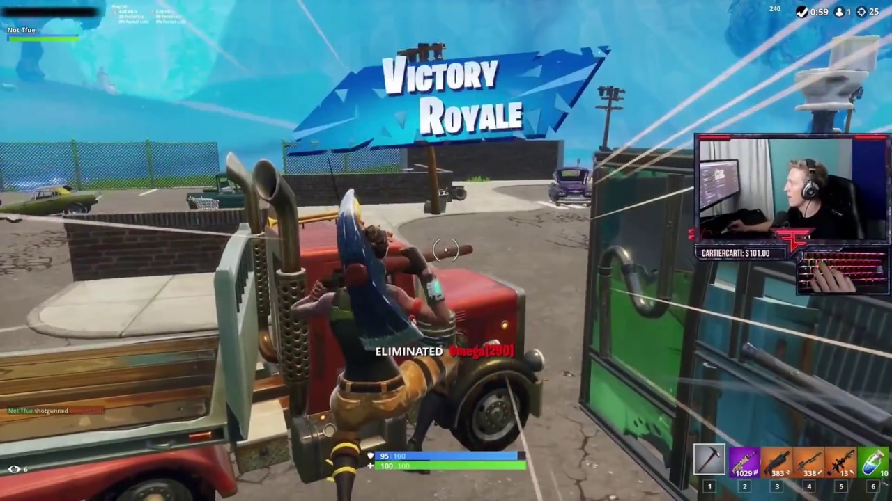 Tfue is the fastest default skin editor - YouTube