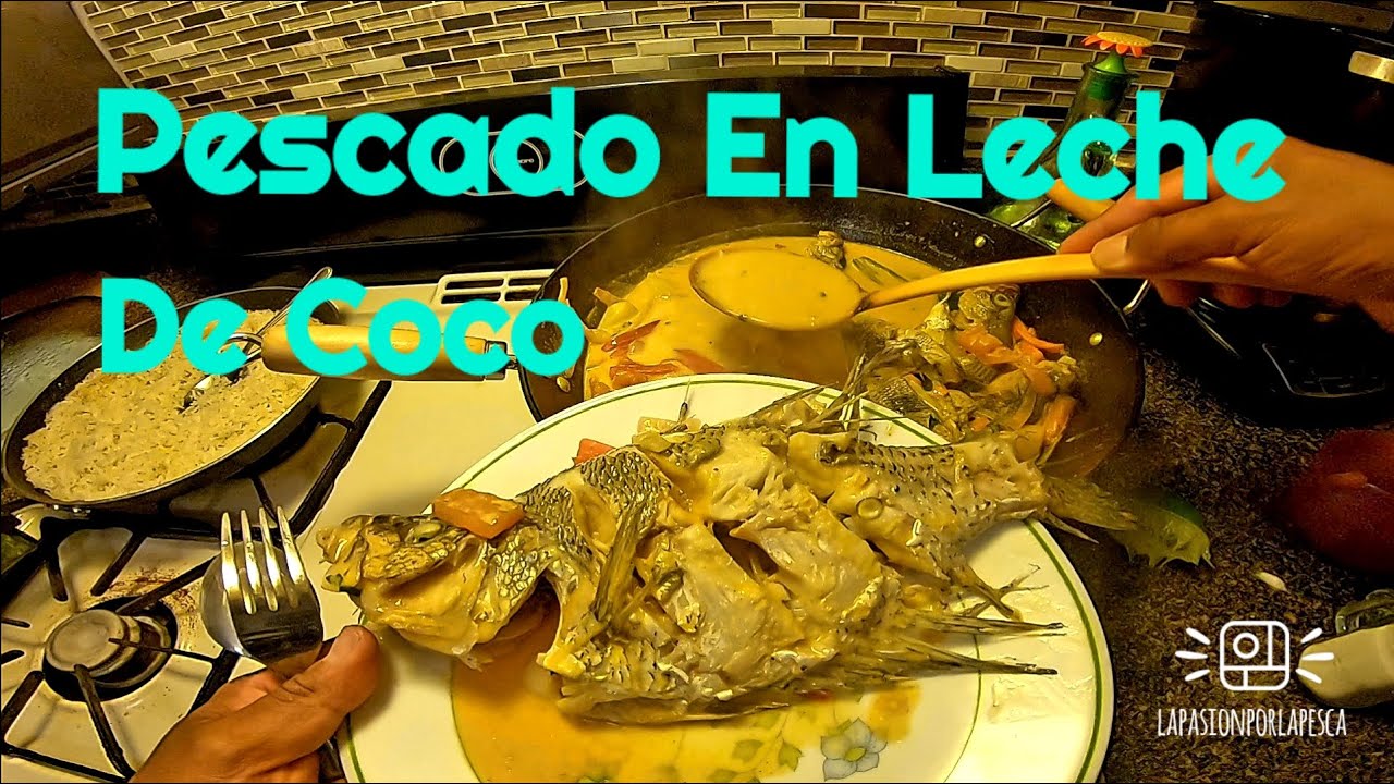 Receta De Pescado Con Coco - YouTube
