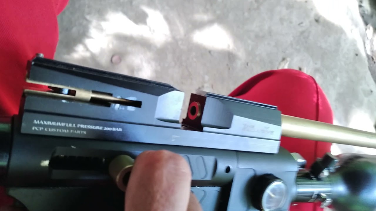 DIY airgun repair/ improving my tactical pcp air rifle - YouTube
