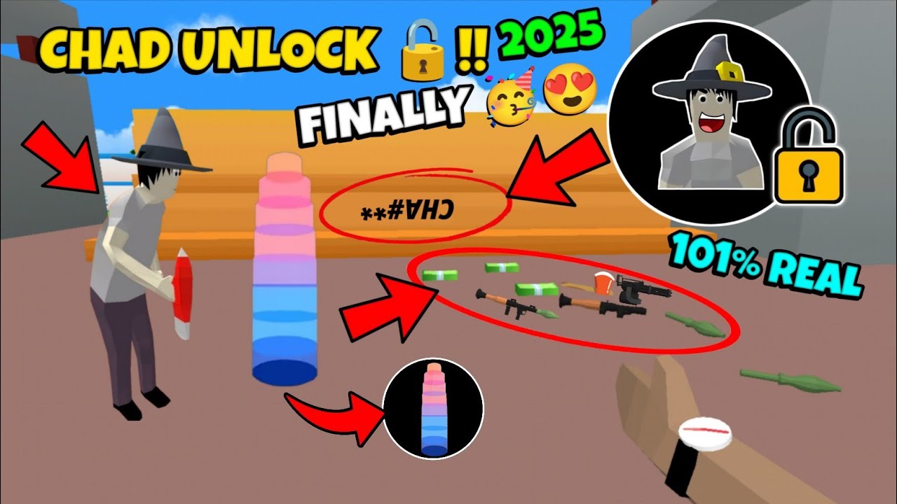 Chad Dude Was Unlocked 🔓😱 In || Dude Theft Wars | 3rd Character Chad ...