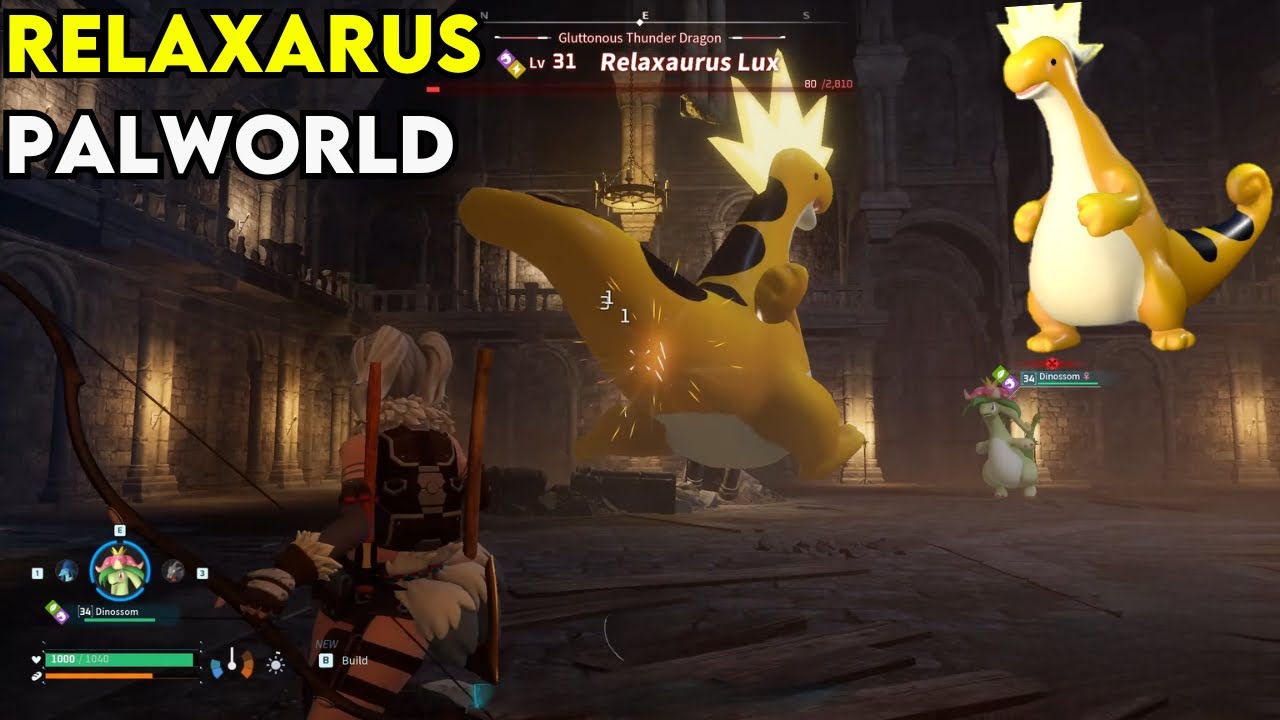 Palworld How to Beat Relaxarus Lux Boss - YouTube
