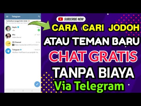Cara Cari Jodoh Atau Teman Ngobrol Baru Bisa Chatingan Gratis Tanpa Biaya Sepuasnya Melalui Telegram