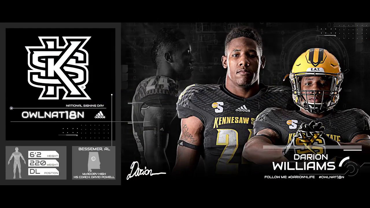 2018 Signing Day #OWLNAT18N - DARION WILLIAMS - YouTube