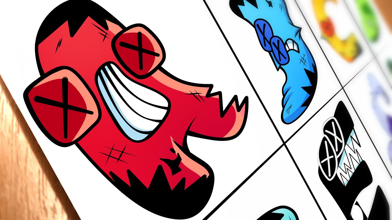 Drawing Alphabet Lore, but they were killed (A-L) / How to draw ...