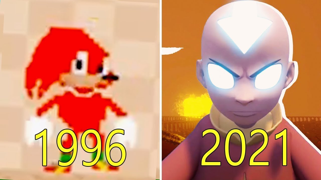 Evolution of Fan Games 1996 2021 - YouTube