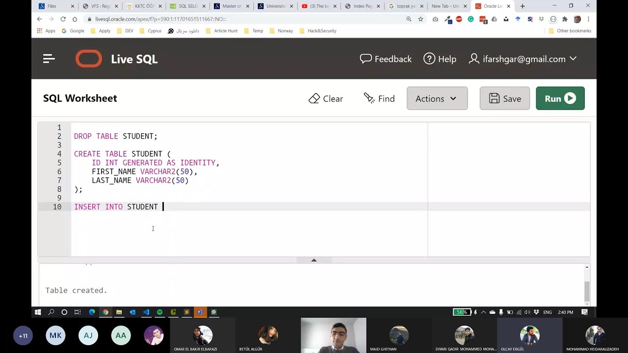 Database Management Course Session - Oracle Database SQL - YouTube
