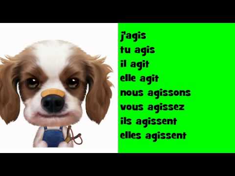 Let's sing the French conjugation # Opera Rock # Verb = agir - YouTube