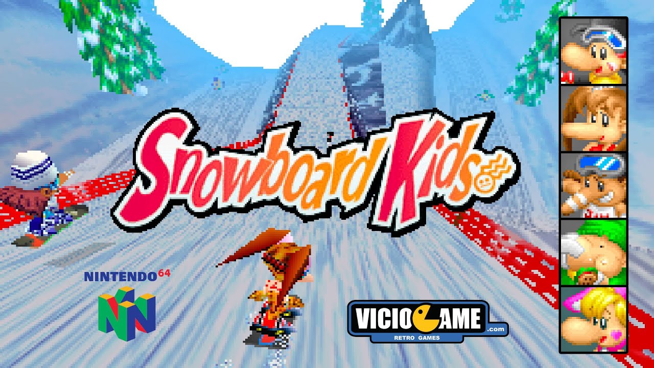 🎮 Snowboard Kids (Nintendo 64) Complete Gameplay - YouTube