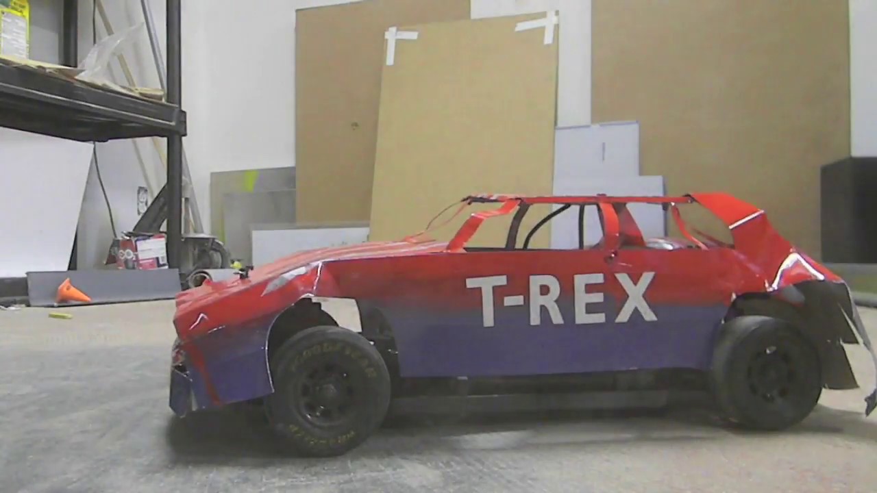 RC Demo Derby (Texas vs. T-Rex) - YouTube