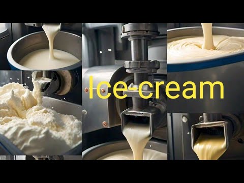How Ice Cream is Made|ice-cream - YouTube