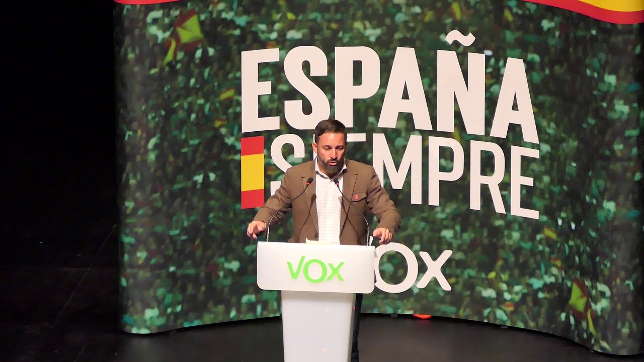 Santiago Abascal (Vox) sobre Cataluña - YouTube