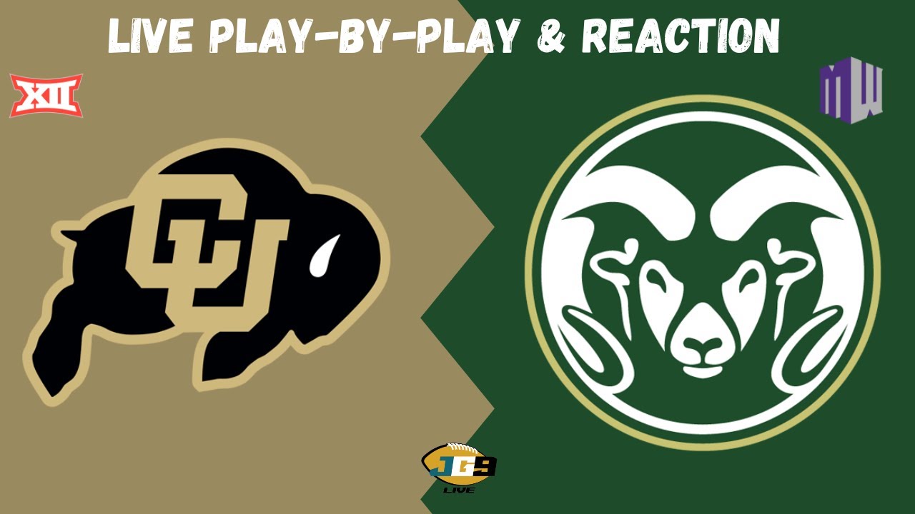 Colorado vs. Colorado State | College Football Week 3 Live Play-By-Play ...
