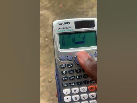 Solving Correlation coefficient using CASIO calculator #calculation #eis #correlationcoefficient ...