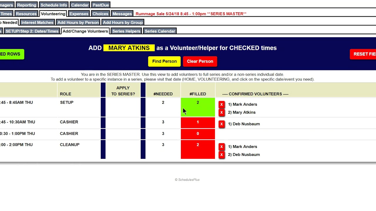 ADMIN: How-to use Role-Based Volunteering - YouTube