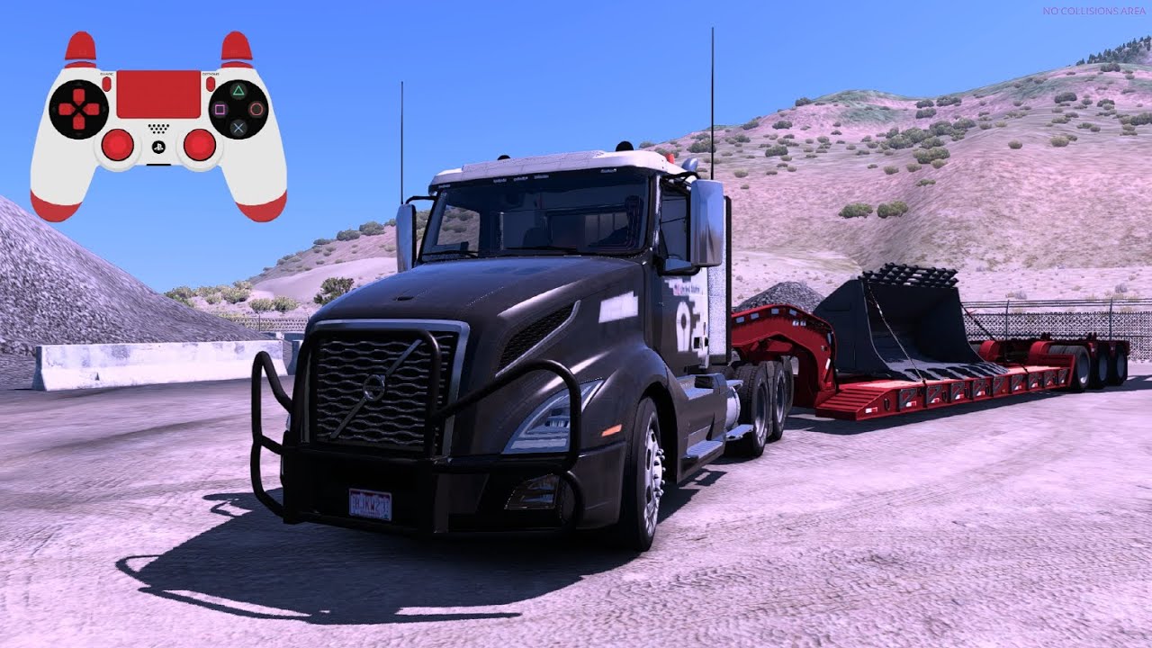 Short Haul Delivery with PS4 Controller in ATS Multiplayer, TruckersMP ...