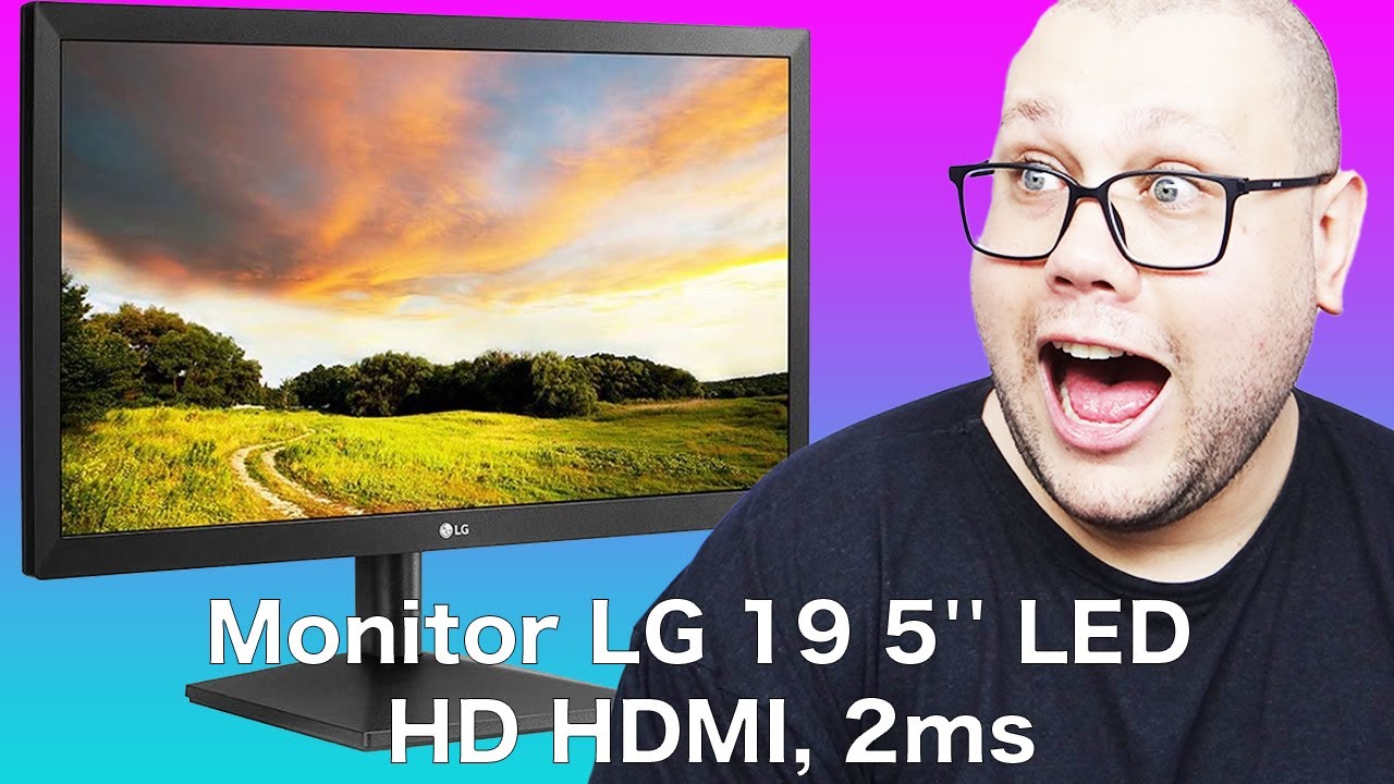 Monitor LG 19 5'' LED HD HDMI, 2ms, Ajuste de Inclinação, Reader Mode ...