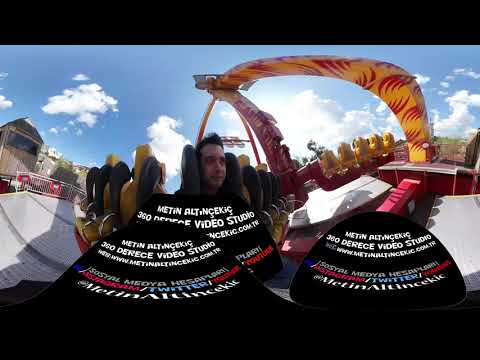 360° Derece Video - Adrenalin Ünitesi- 360 Derece Dönen Ünitede #Sanal #Gerçeklik Deneyimi #İSFANBUL