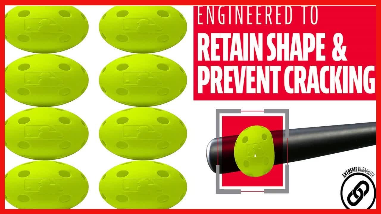 Franklin Sports Plastic Training Balls - Indestruct-A-Ball Plastic ...