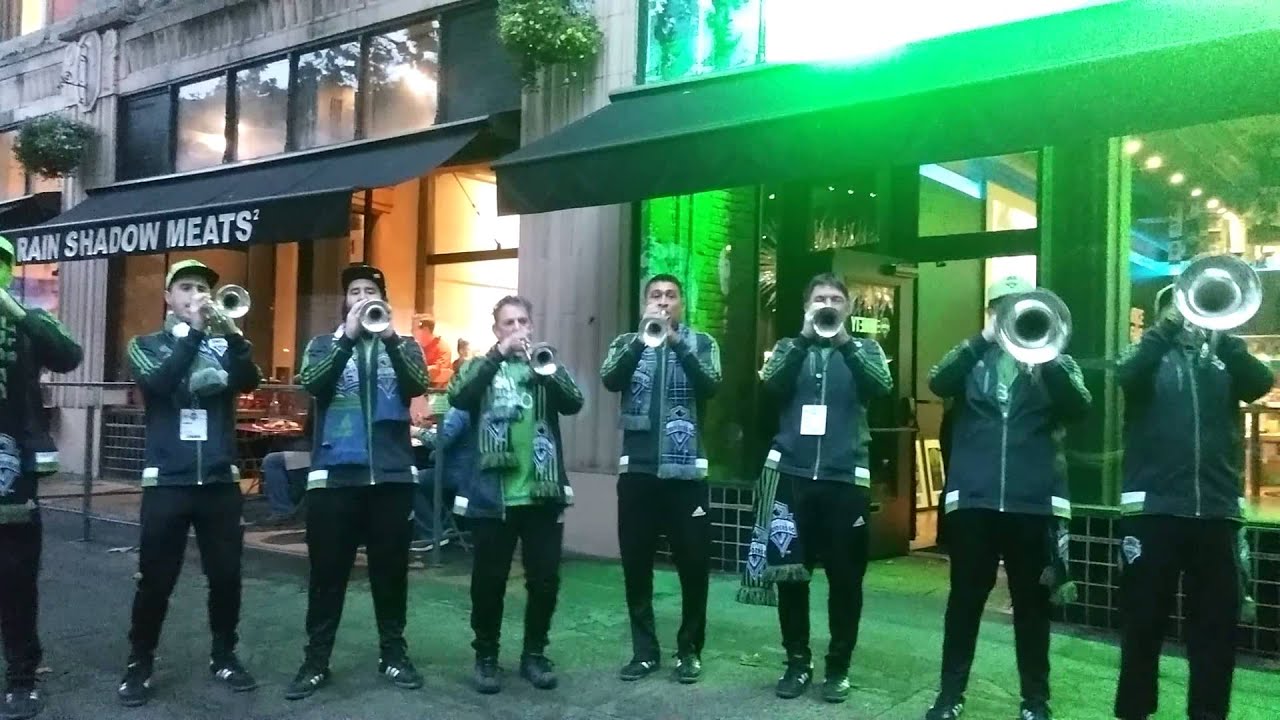 Seattle Sounders FC Soundwave Band - 'Round One' at the 90 - playoff vs ...