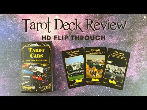 Tarot Cars | 78 Card Tarot Deck Flip Through | Unique Car-Themed ...