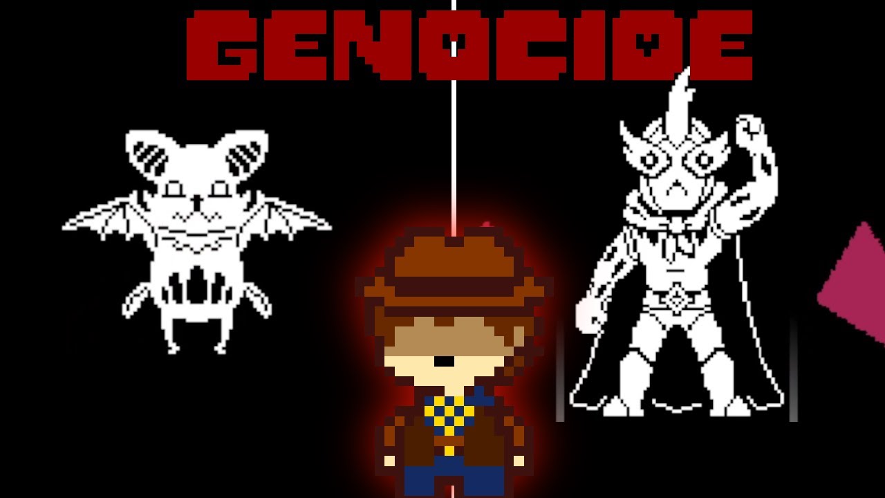Undertale Yellow: Decibat + El Bailador Genocide Battle - YouTube