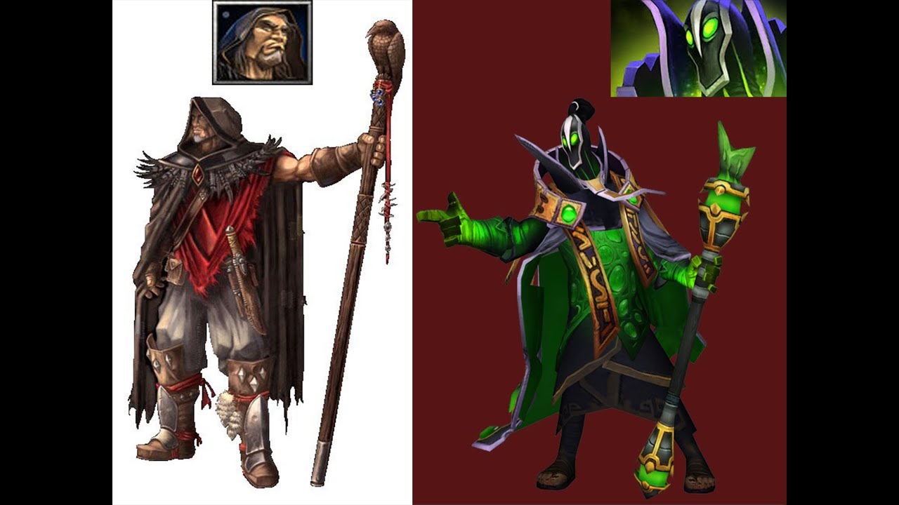 Dota 2 Hero Origins # 1 Rubick - YouTube