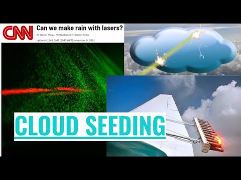 Using LASERs to make clouds RAIN - YouTube