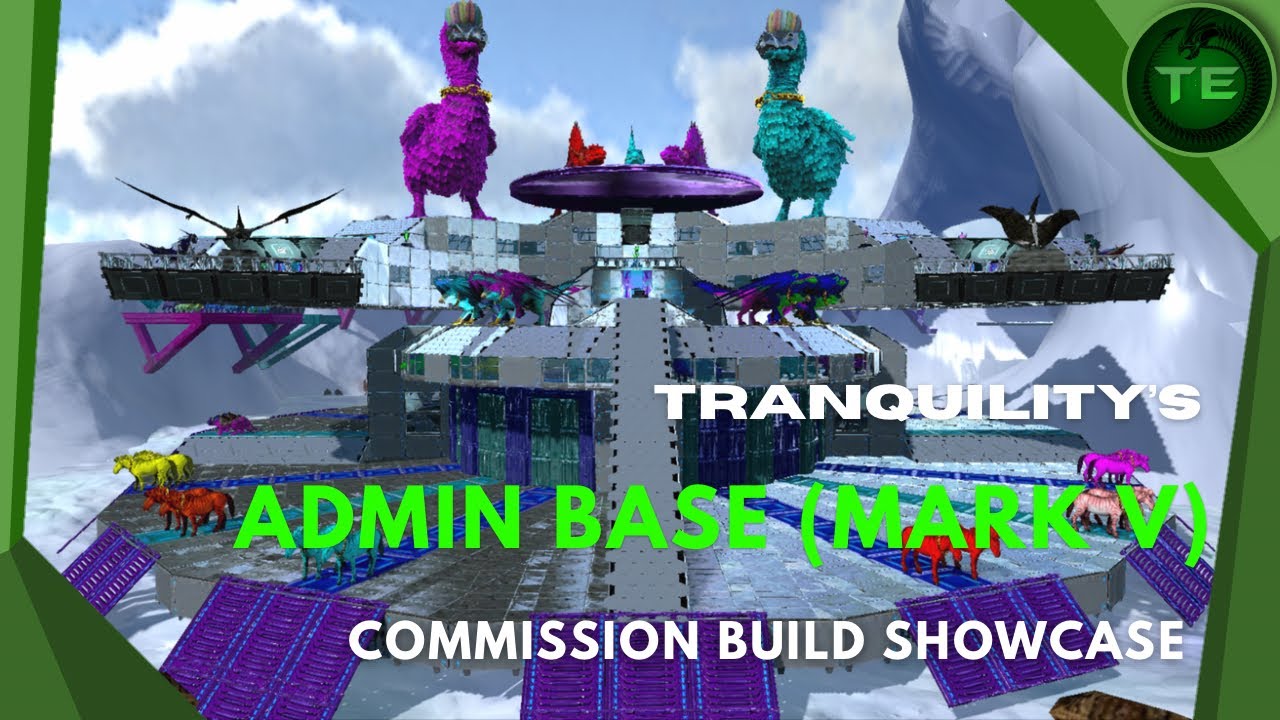 Admin Base (Mark V) | Ark Mobile Base Build | Commission Showcase - YouTube