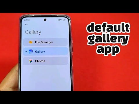 Change Default Gallery App Redmi Note 11 - YouTube
