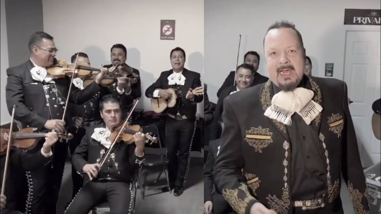 La humildad de Pepe Aguilar al Felicitar a su Mariachi Zacatecano y a ...