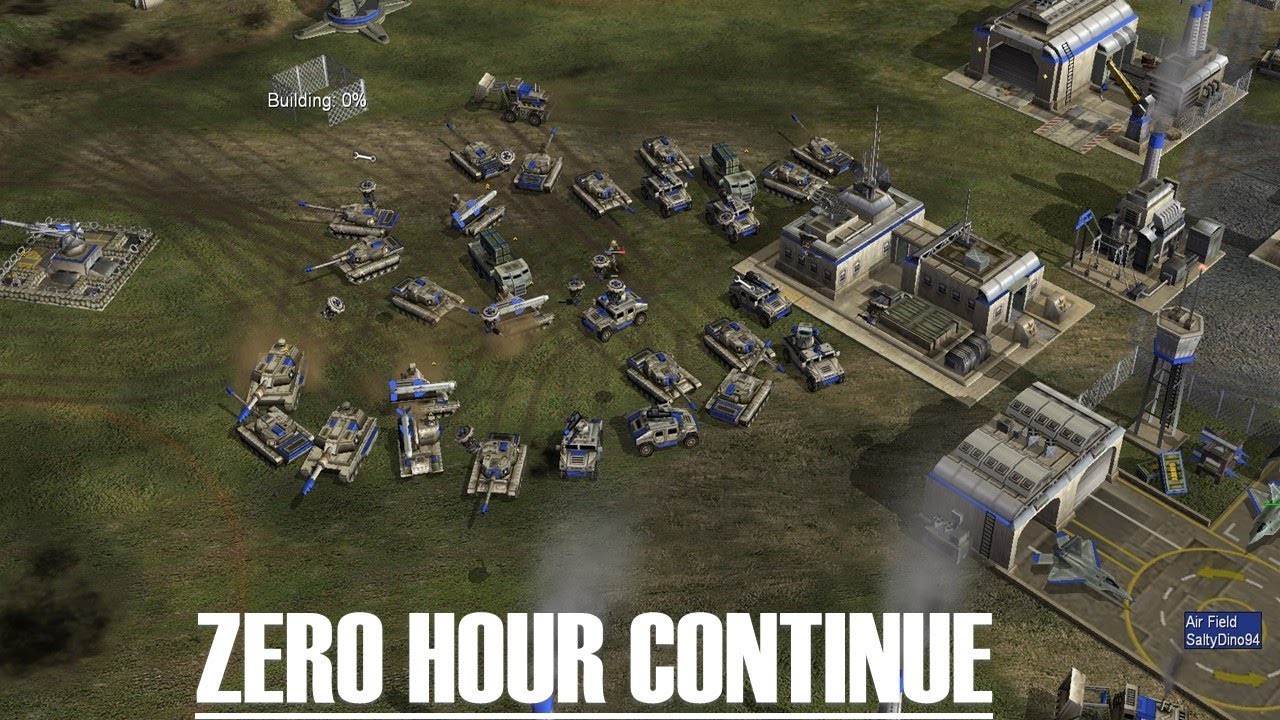 Zero Hour Continue Mod - USA Commander And Chief VS Hard AI / Looking ...