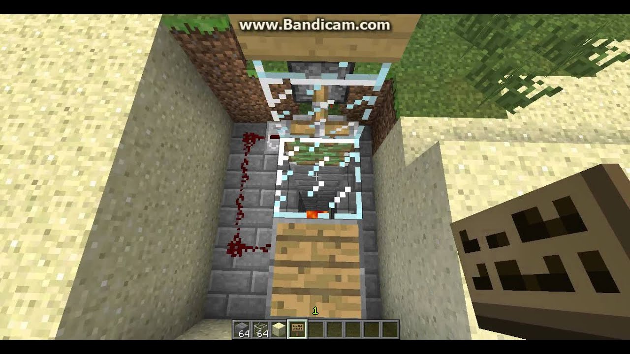 minecraft piston machines for begginers - YouTube