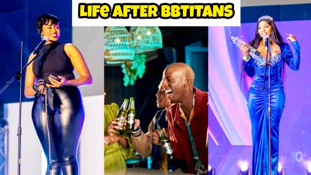 Congratulations to Ipeleng, Khosi $ Mmeli.Big brother Titans housemates ...