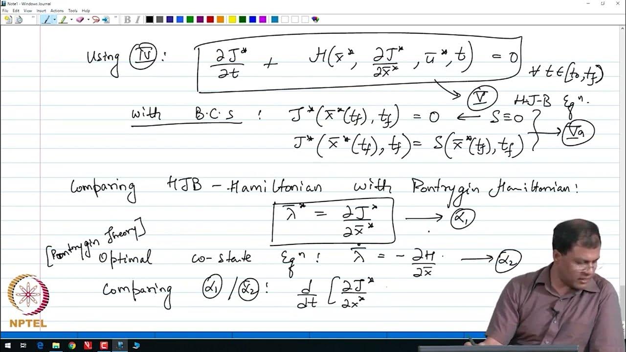 Constrained Optimization in Optimal Control Theory - Part 05 #swayamprabha #CH38SP - YouTube