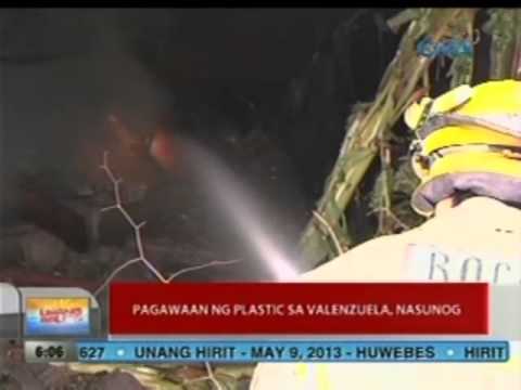 UB: Pagawaan ng plastic sa Valenzuela, nasunog - YouTube