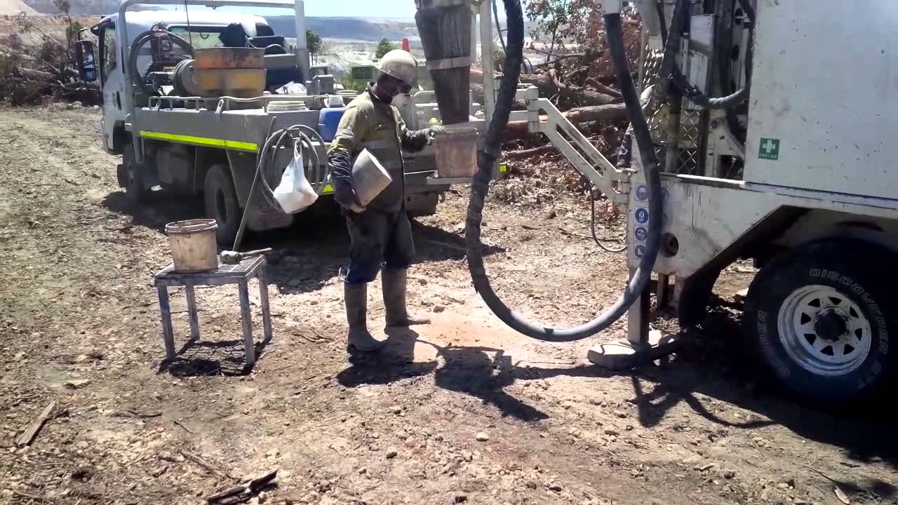 Aircore sub metre sampling 2 - YouTube